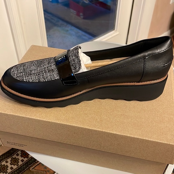 Clarks | Shoes | Tweed Loafers | Poshmark